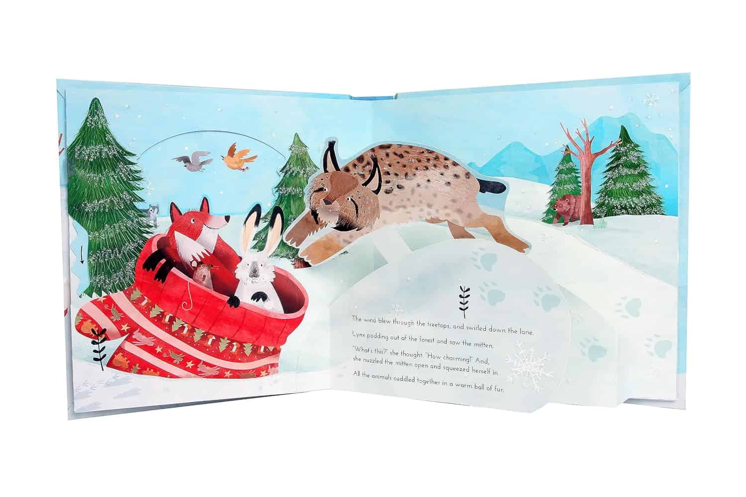 The Mitten A Classic Pop Up Folktale - The English Book