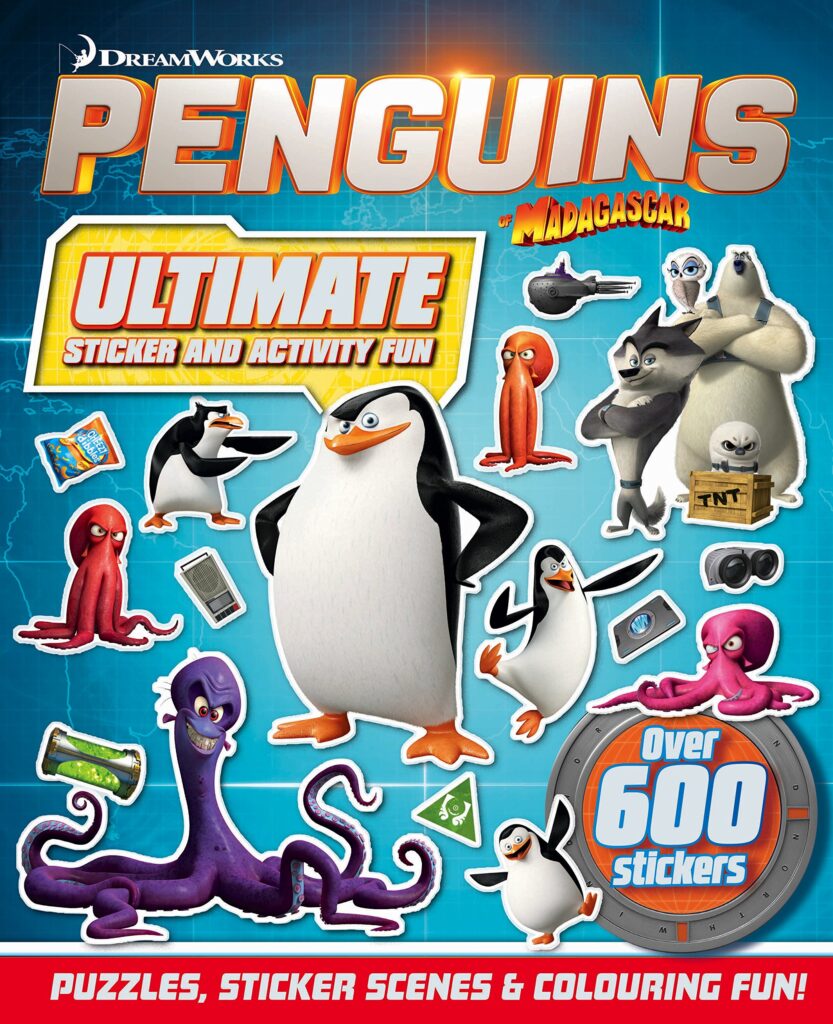 Penguins of Madagascar: Ultimate Sticker & Activity Fun - The English Book