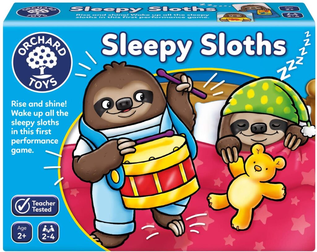 Sleepy Sloths Game - The English Book