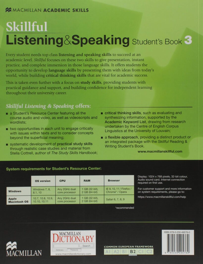 Skillful 3 – Listening & Speaking Student’s Book Pack - The English Book