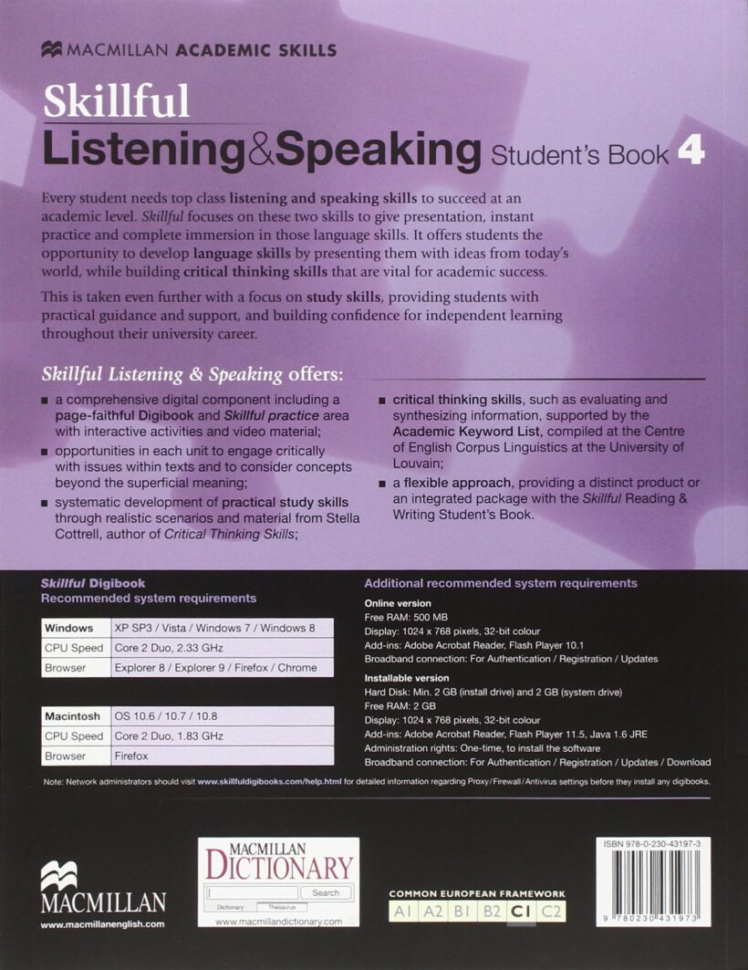 Skillful 4 – Listening & Speaking Student’s Book - The English Book