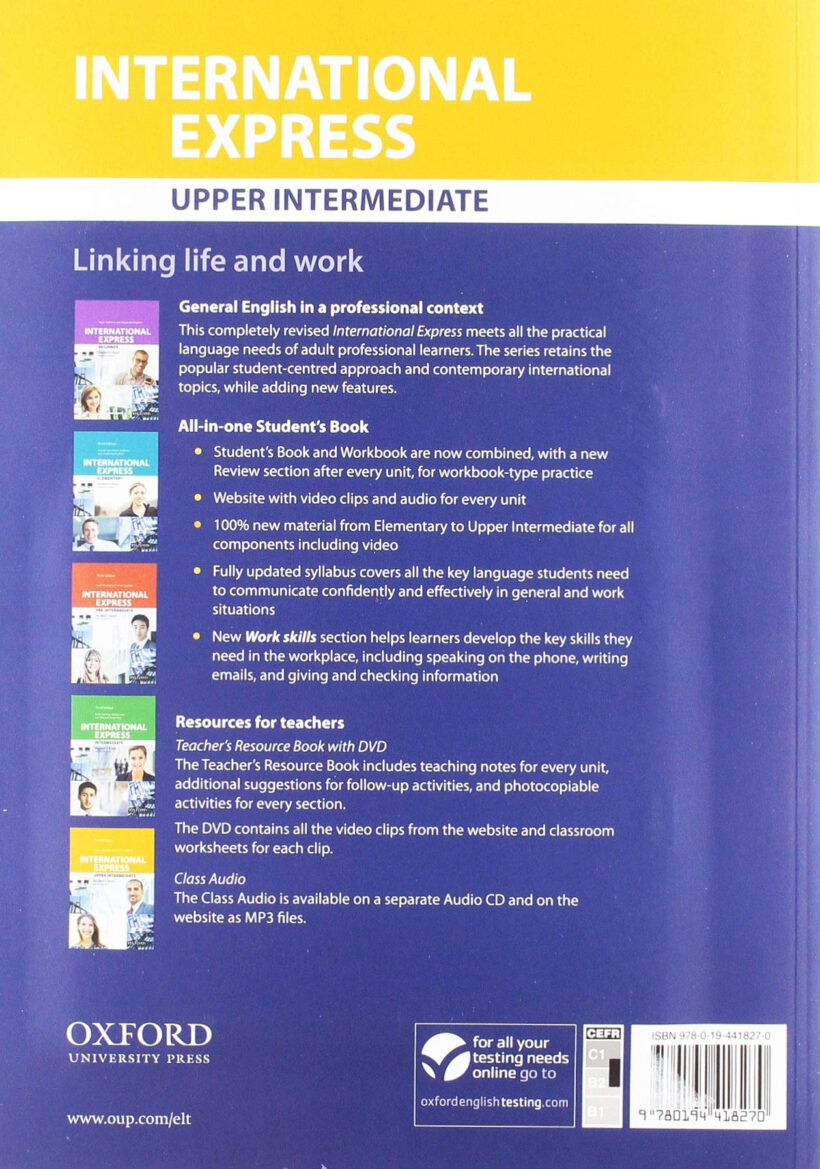 International Express Upper-Intermediate 3rd edition - Student's Book ...