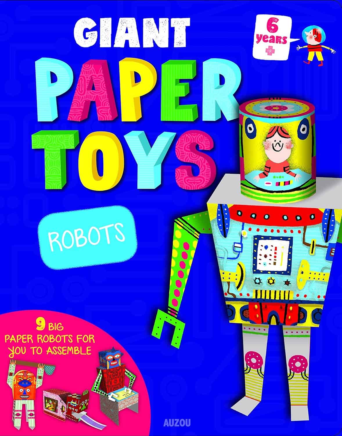 Giant Paper Toys: Robot - The English Book