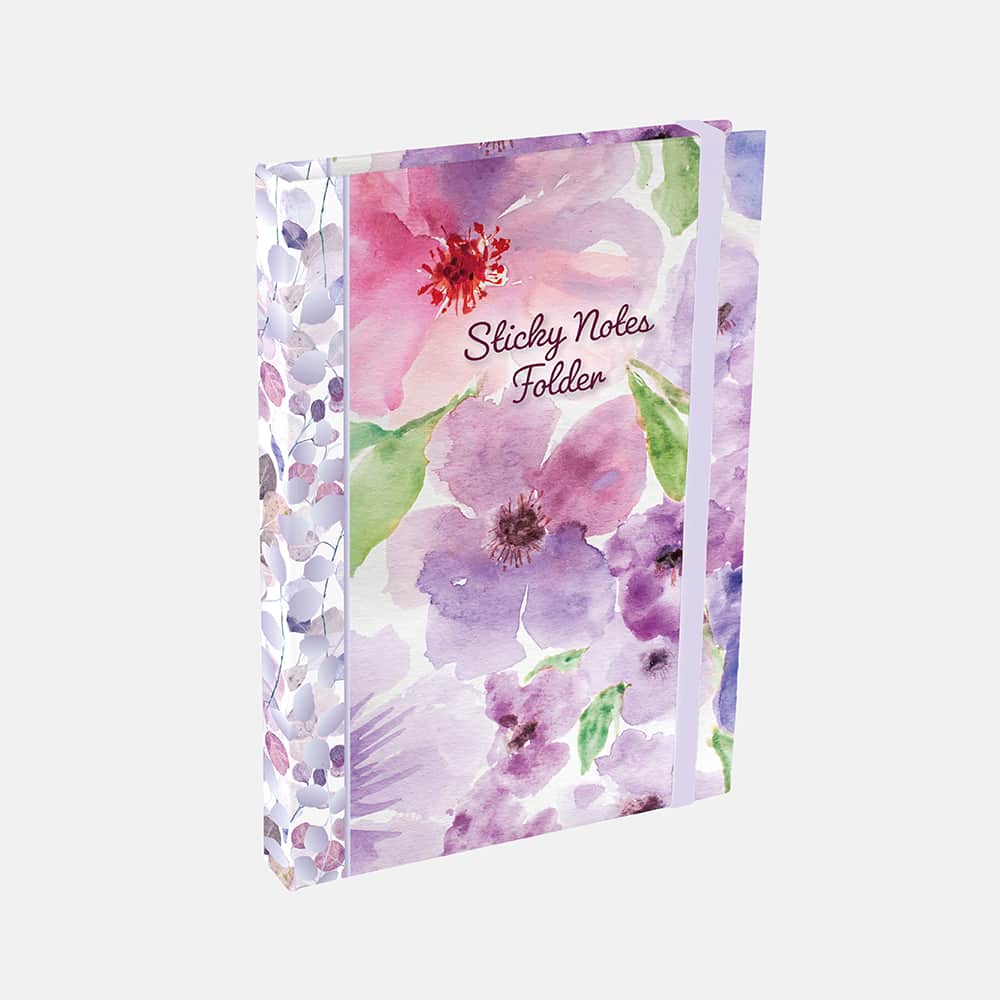 Sticky Note Folder - Lilac Blus - The English Book