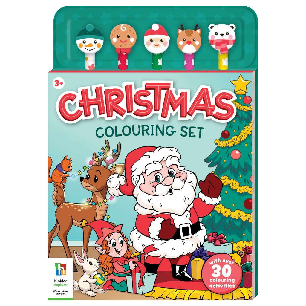 Christmas Colouring Set - The English Book