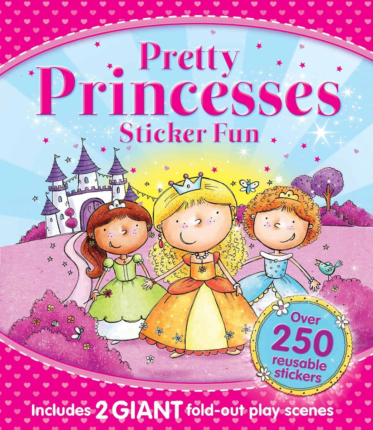 Pretty Princesses Sticker Fun - The English Book