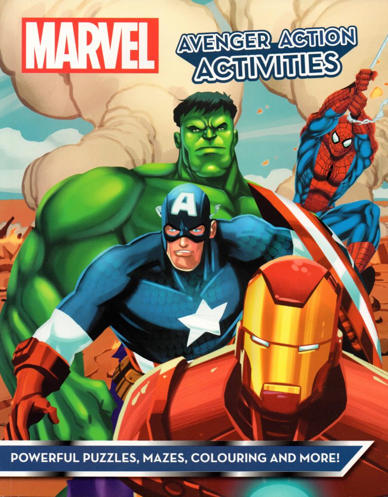 Marvel Super Hero Activity - The English Book