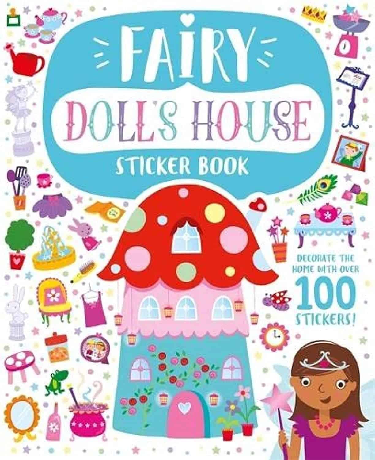 Fairy Doll's House Sticker Book - The English Book