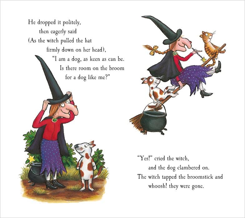 Room on the Broom - The English Book
