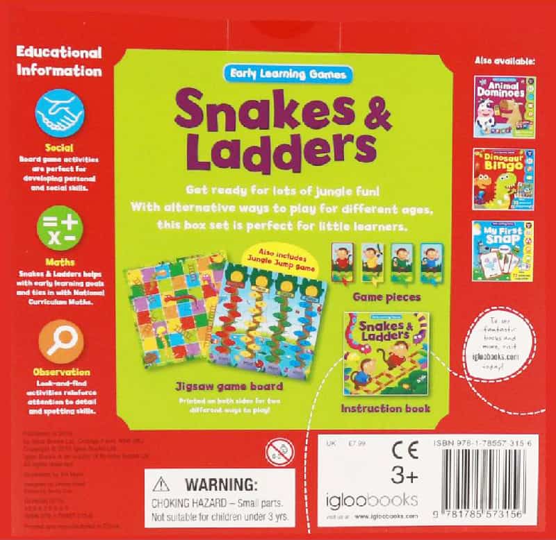 Snakes & Ladders pack - The English Book