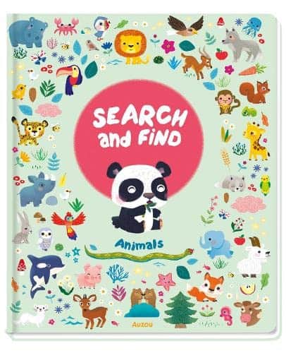 Search and Find: Animals - The English Book