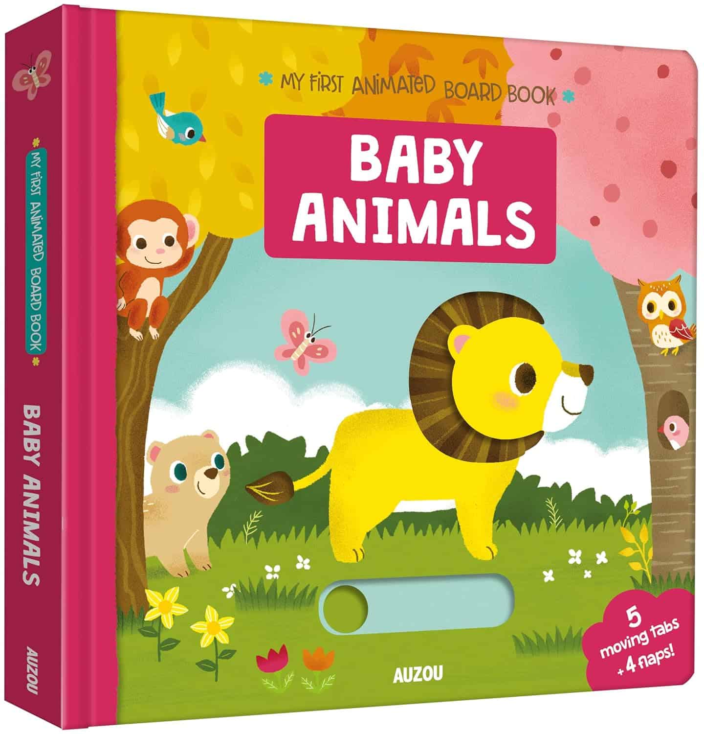 My First Animated Board Book: Baby Animals - The English Book