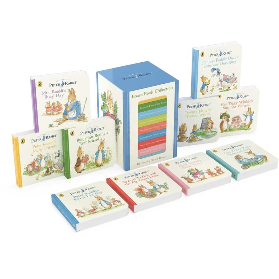 The World of Peter Rabbit: Board Book Collection Box Set - The English Book