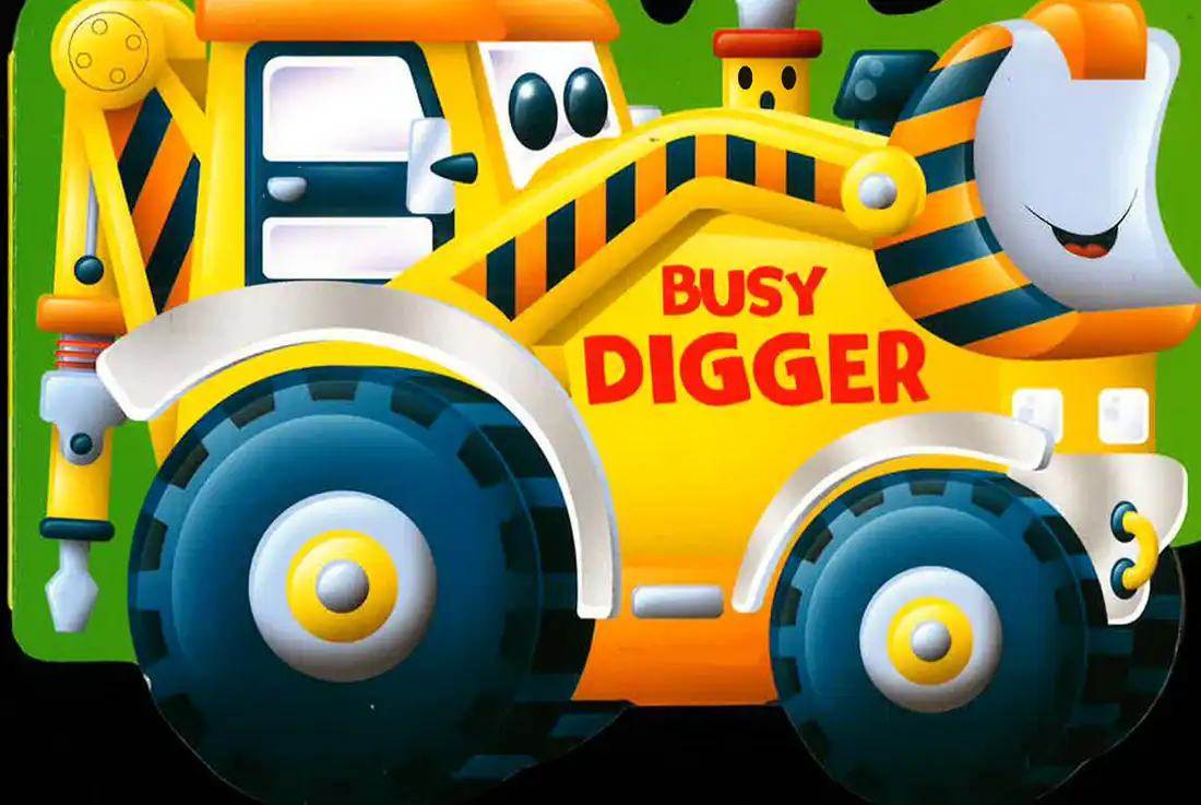 Busy Digger - The English Book